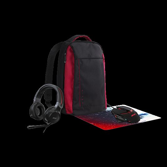 Acer NITRO Combo-Set 4-in-1 (batoh, herní myš, herní sluchátka ...