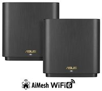 ASUS ZenWifi XT8 v2 2-pack black Wireless AX6600 Wifi 6 Tri-Band ...